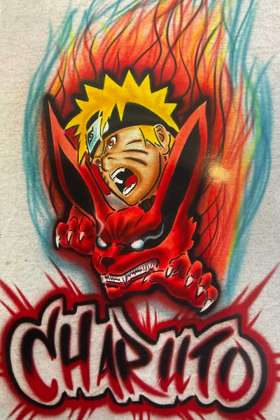 Anime Naruto # 2464 ( B ) art stencil – Chino Stencils