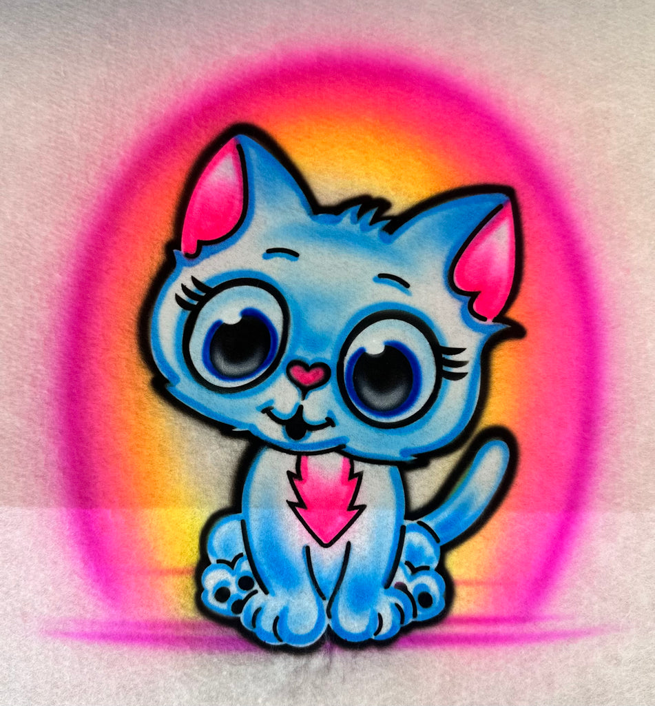 Animals Kitty Cat # 3255 art stencil – Chino Stencils