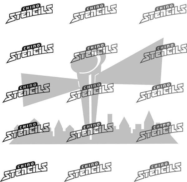 Street Sign # 2034 art stencil – Chino Stencils