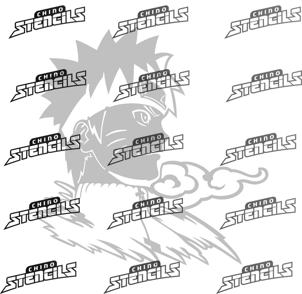 Naruto # 2057 Fan art stencil – Chino Stencils