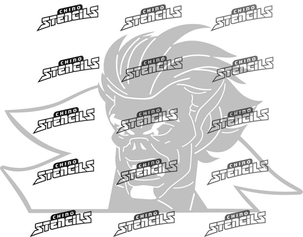 Hero Morbius ( animated ) # 2159 art stencil – Chino Stencils