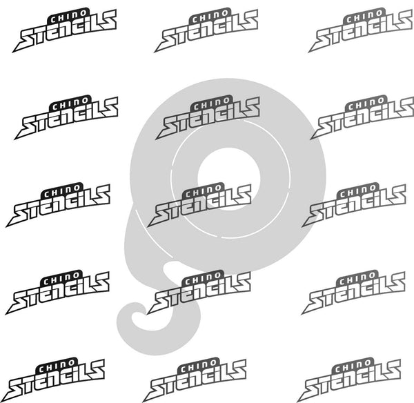 Septic Eye # 2101 art stencil – Chino Stencils