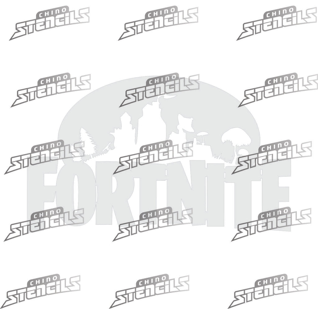 Gamer # 1455 art stencil – Chino Stencils